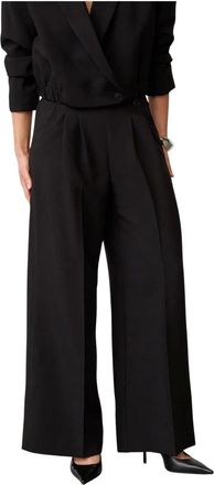 Co'Couture Femme, Pantalons, Noir, Taille: 44 FR Almiracc Wide Pant