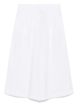 Merci pantalon à taille élastiquée - Blanc