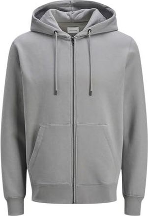 Jack & Jones Jack&Jones JJESTAR Basic Sweat &agrave; Capuche zipp&eacute; Noos, Ultimate Grey, XXL