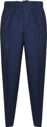 Laneus Homme, Pantalons, Bleu, Taille: XL Melrose Slim Fit Pants
