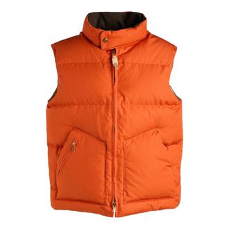 Manifattura Ceccarelli Gilet en duvet doie New - Homme - Vestes - Orange - Taille: L