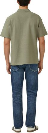 s.Oliver Poloshirt in Waffle-Optik