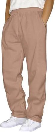 Generic TDEOK Pantalon de jogging baggy pour homme - Avec cordon de serrage - Long - Avec poches - Pantalon de sport d&eacute;contract&eacute; - Taille &eacute;lastique - Conforta