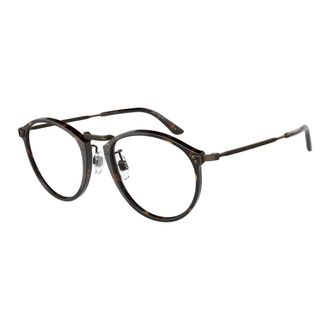 Giorgio Armani unisex, Accessoires, Brun, Taille: 51 MM Dark Havana Eyewear Frames AR 318M