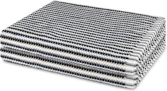 M&ouml;ve Bliss 2er-Set Duscht&uuml;cher - Extra weich & hautfreundlich aus 100% Baumwolle, Perlstruktur mit leichtem Massageeffekt, moderner breiter Saum, Kordel zu