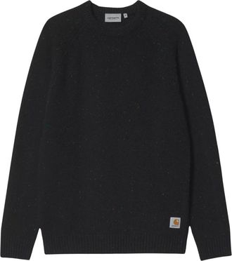 Carhartt Work in Progress Pull LAnglistic - Homme - Pulls - Noir - Taille: S