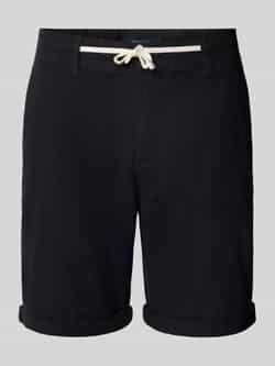 Mc Neal Regular Fit Leinenshorts mit Tunnelzug