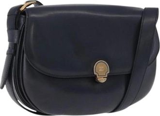 Celine Sac bandouli&egrave;re vintage doccasion - Femme - Pre-owned - Bleu - Taille: ONE Size