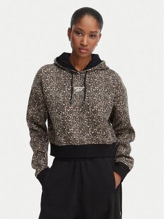 Reebok Sweatshirt Helle RK25713CCW Braun Cropped Fit