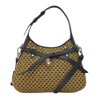 Borbonese Borsa Hobo Mini - - Bags - Damen - Gelb - ONE SIZE