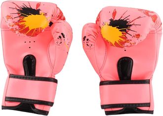 Generic Boxhandschuhe f&uuml;r, Langlebige Schlagtrainingshandschuhe f&uuml;r Im Alter von 2-11 Jahren, Robuste und Modische Grappling- f&uuml;r das Schlagtraining (PINK)