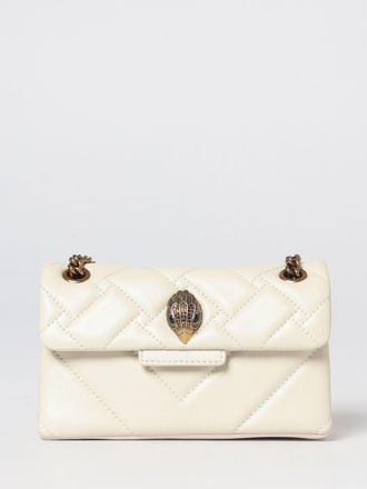 Kurt Geiger Gesteppte Kensington Mini-Tasche aus Leder mit Strass-Logo