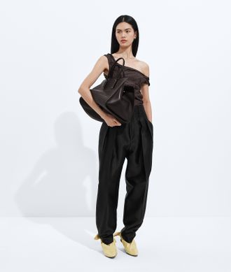 Bottega Veneta Pantalon En Serg&eacute; De Coton Et Viscose D&eacute;lav&eacute;s - Bottega Veneta
