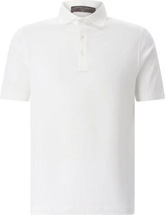 FILIPPO DE LAURENTIIS Homme, Tops, Blanc, Taille: 2XL Polo Classique
