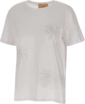 Kaos Kaos, Femme, Tops, Blanc, Taille: 42 FR Kaos T-shirts et Polos Blanc