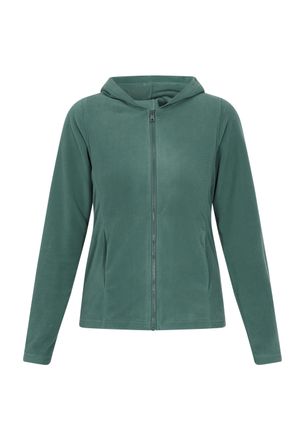 Mymo Fleecejacke Frauen College Gr&uuml;n