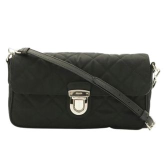 Prada Pre-owned Vintage Nylon Shoulder Clutch - - Pre-owned - Damen - Schwarzk - ONE SIZE