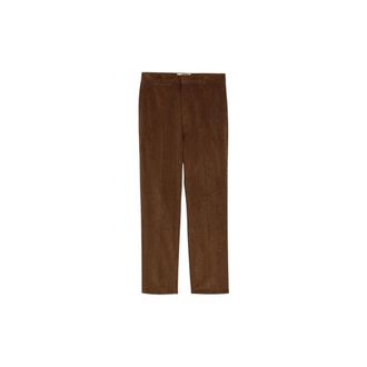Ami Karotten-Passform Cordhose aus Baumwolle - - Trousers - Herren - Braun - M