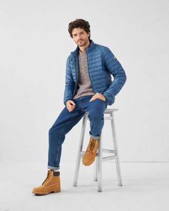 Jott Doudoune l&eacute;g&egrave;re Bleu jeans Mat - Taille XXL
