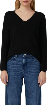 s.Oliver Strickpullover mit V-Ausschnitt