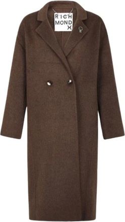 John Richmond Uwa26260Cp - Femme - Manteaux - Brun - Taille: 36 FR
