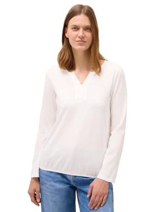 Cecil 3227648 T-Shirt au Look Tunique, Vanilla White, S Femmes