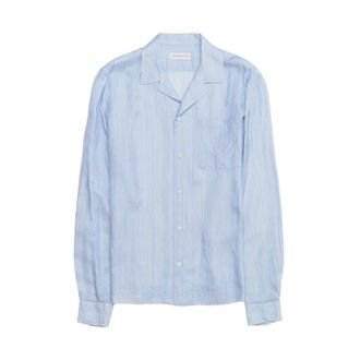 Dries Van Noten Homme, Chemises, Bleu, Taille: S Camicia
