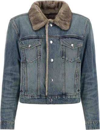 Alexander Wang Veste En Jean - Bleu