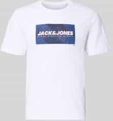 Jack & Jones Regular Fit T-Shirt aus reiner Baumwolle Modell COLE