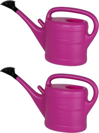 Kova&T 2X Gießkanne 10L LILA + 1x KÜHLSCHRANKMAGNET! Blumenkanne Kunststoff für groß & klein, Garten & Zimmerpflanzen Gießkannen Gieskanne Gieskannen Giesska