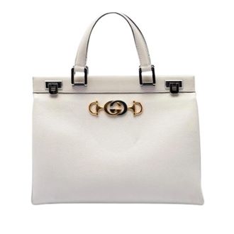 Gucci Sac cartable Zumi Pre-owned - Femme - Pre-owned - Blanc - Taille: ONE Size