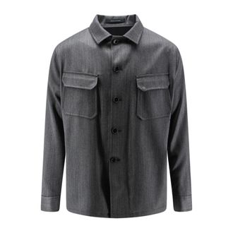 Tagliatore G-Calvin Hemdjacke - - Shirts - Herren - Grau - L