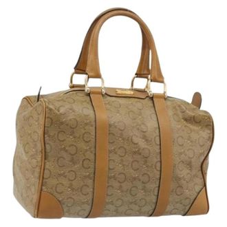 Celine Pre-owned Macadam Canvas Handtasche - - Pre-owned - Damen - Beige - ONE SIZE