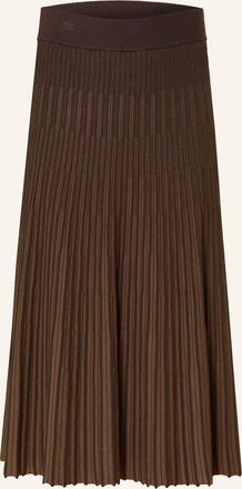 Comma Comma Strickrock braun