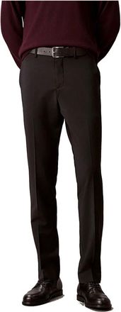 Calvin Klein Homme, Pantalons, Noir, Taille: XS Pantalon de costume slim en laine tropicale