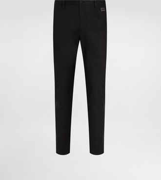 Dolce & Gabbana Hose In Sartorialer Verarbeitung Aus Baumwolle - Mann Hosen Und Shorts Schwarz 48