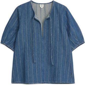 Arket Denimbluse -Blau