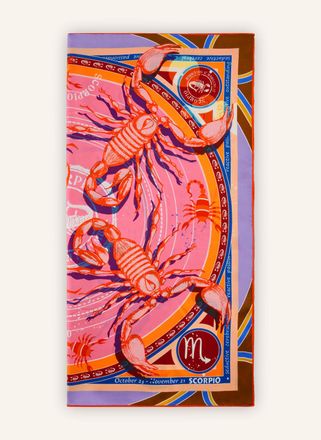 Codello Tuch Sternzeichen Skorpion rosa