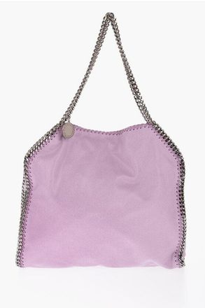 Stella McCartney Faux Leather FALABELLA Shoulder Bag with Silver-Tone Chain size Unica