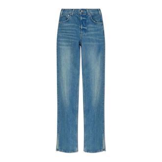 Anine Bing Jeans mit Schlitzen an den Beinen - - Jeans - Damen - Blau - W26