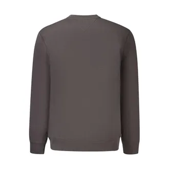 Tommy Hilfiger Logo-Embroidered Cotton Sweatshirt - Gray