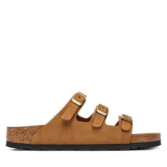 Birkenstock Pantoletten Birkenstock Florida 1033203 Braun