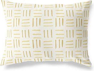 Bonamaison Le Jardin du Lin Kissen Zierkissenbezug Zufälliges Muster Kissenbezug, Weich Bequem, Für Zuhause Autos Büro Sofa Wohnzimmer Couch Schlafzimmer Dekor, 