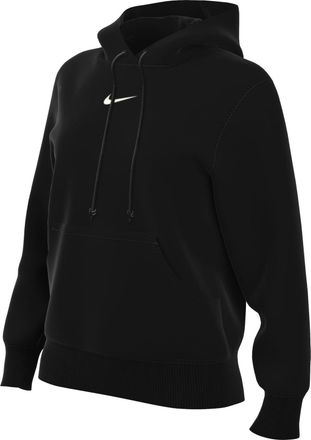 Nike Nike Damen Phnx Fleece Std Po H Kapuzenpullover, Black/Sail, L