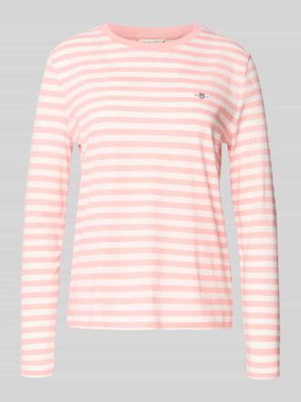GANT Longsleeve mit Label-Stitching
