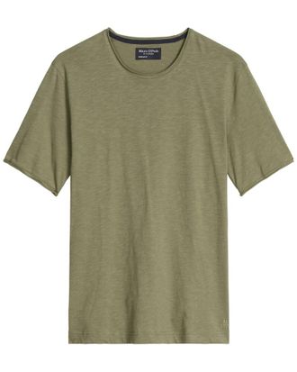 Marc O'Polo Leichtes T-Shirt aus Bio-Baumwolle, Regular Fit in