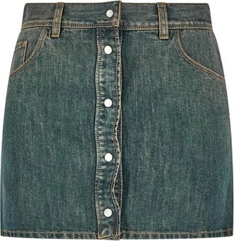Fendi Jeansrock - - Skirts - Damen - Blau - S
