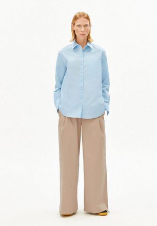Armedangels Langarmbluse LOOSE POPLIN Bluse aus Bio-Baumwolle Loose Fit
