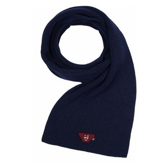 Armani Gerippter Strickschal - - Accessories - Damen - Blau - ONE SIZE