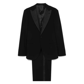 Giorgio Armani Schwarzer Beauty Tuxedo - - Suits - Herren - Schwarzk - 2XL